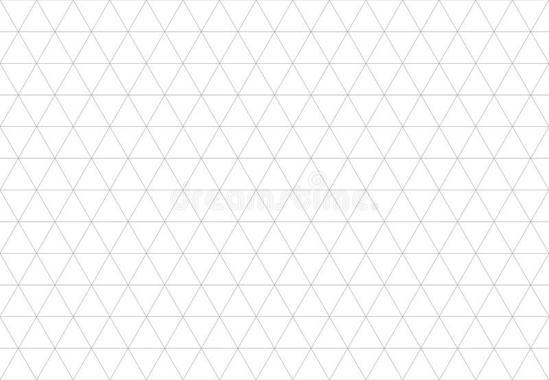 Abstract Triangle Seamless Pattern. Stroke Vector Background. Thin ...