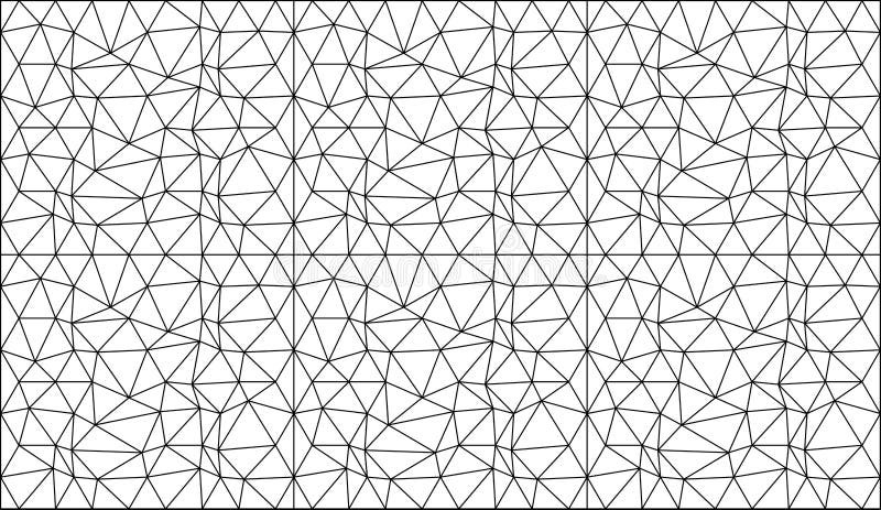 Triangle Line Divider Vector Design Footer Modern Border Stock Vector ...