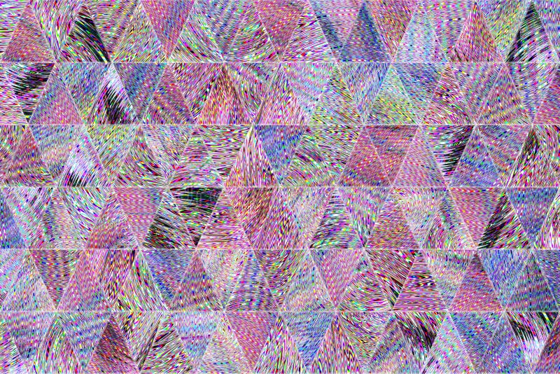 Abstract Triangle Strip Generative Art Background. Backdrop, Style ...