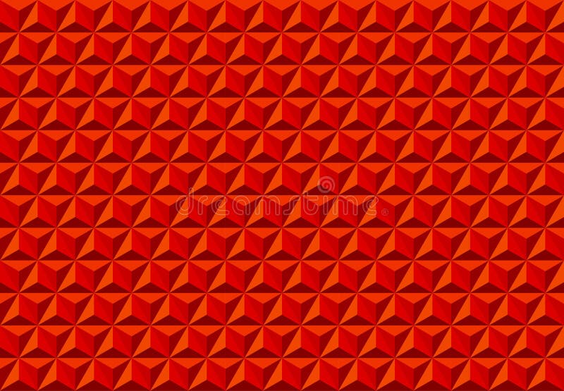 Abstract Triangle Texture Seamless Pattern Red Stock Vector ...