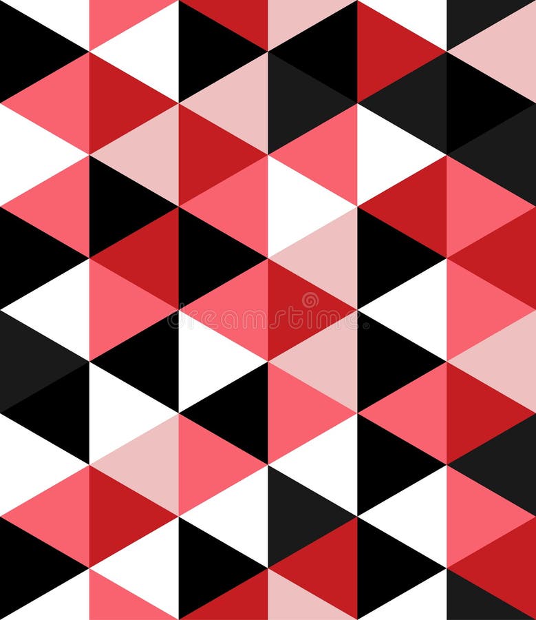 Abstract Triangle Vector Seamless Pattern Geometry Texture Polygonal ...