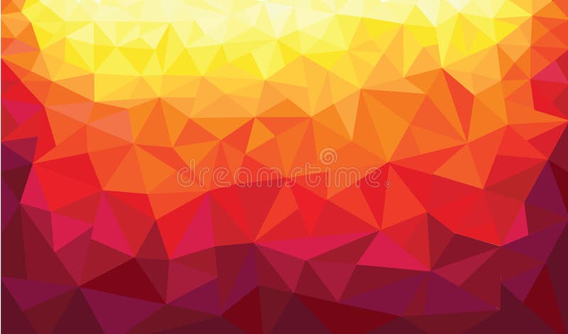 Abstract Triangle Warm Colors Background Vector Illustration Eps10 ...
