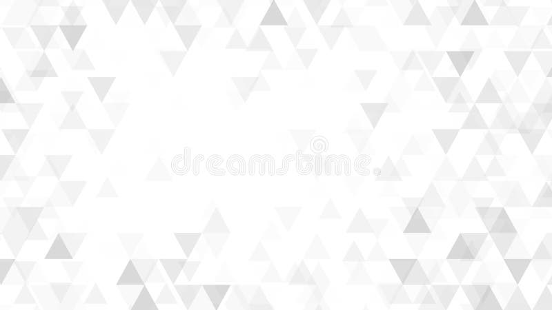 Abstract Triangle on White Background Stock Video - Video of decor ...
