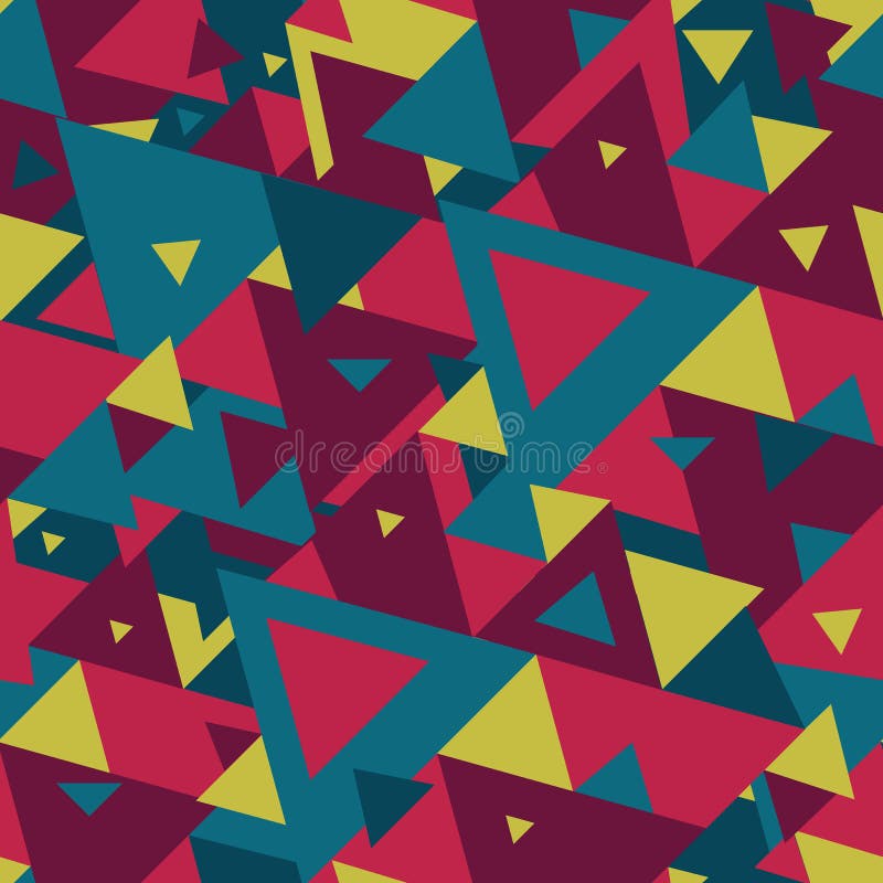 Abstract Triangles Background for Design Stock Vector - Illustration of ...