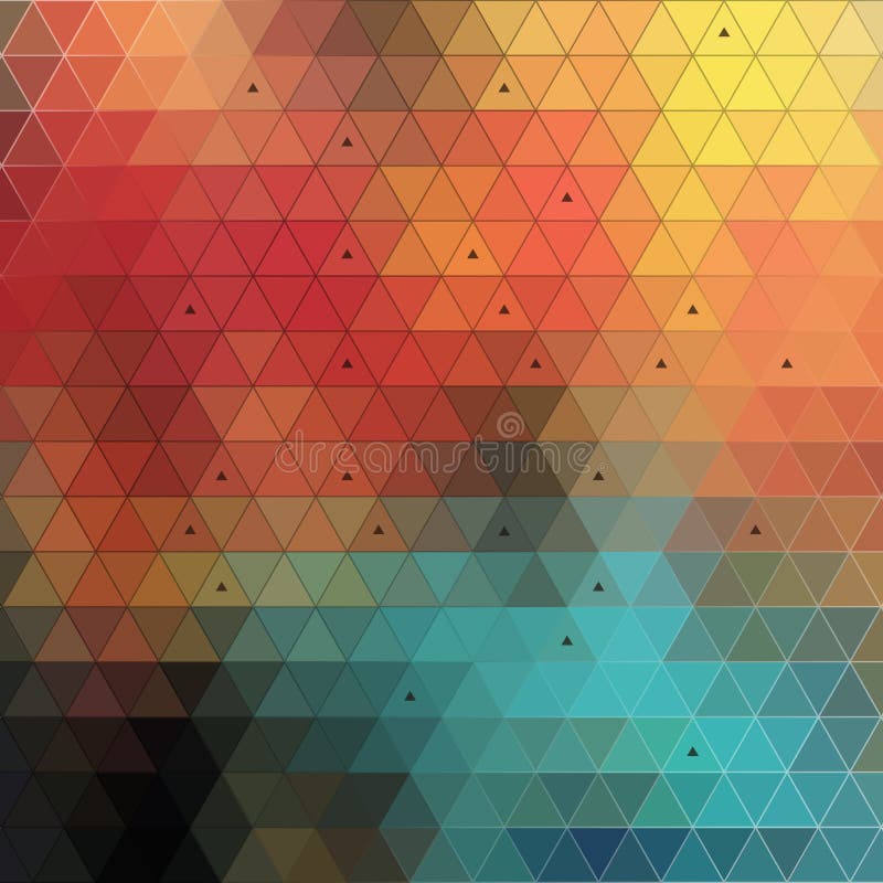 Abstract Triangles Background for Design Stock Vector - Illustration of ...