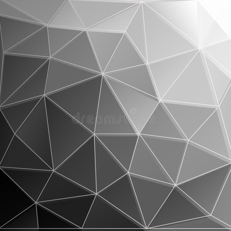 Abstract Triangles Background. Stock Vector - Illustration of light ...