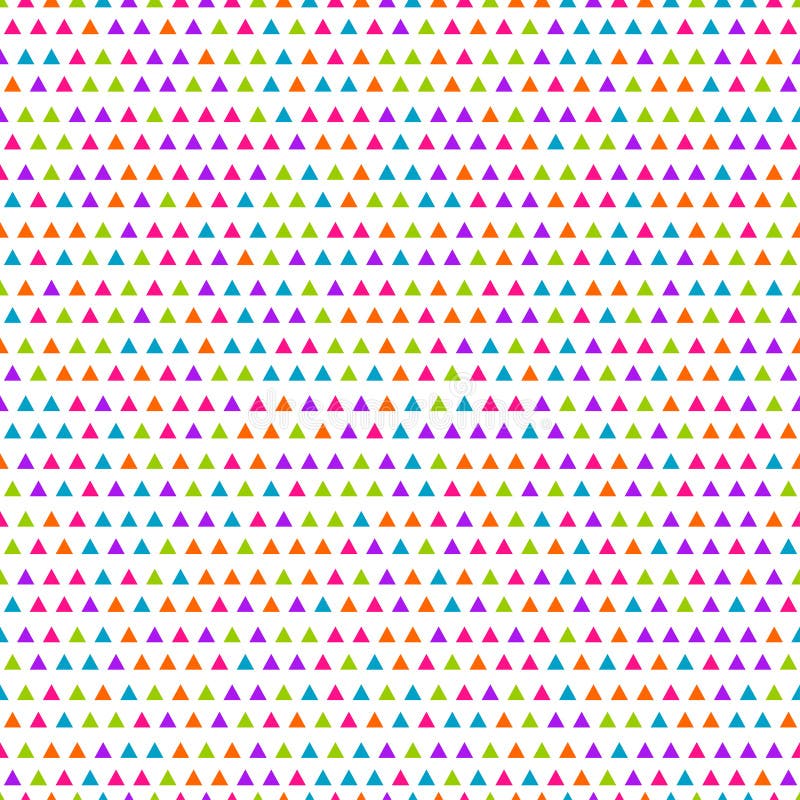 Abstract Triangles Seamless Pattern Background - Stock Vector ...