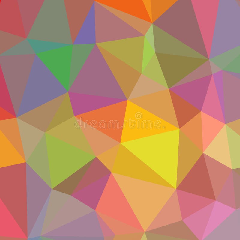 Abstract Trianglify Gradient Generative Art Background Illustration Stock Vector - Illustration ...
