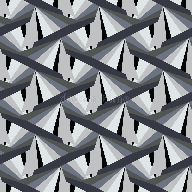 Triangular Graphite Gray Background Stock Vector - Illustration of flat ...
