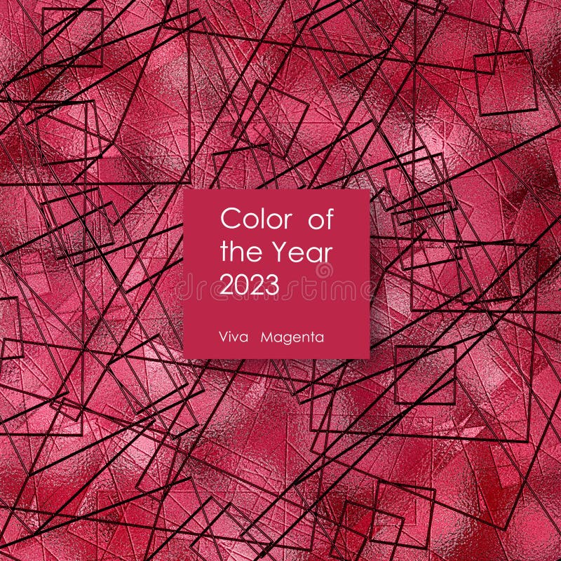 Abstract Triangular Background, Magenta Colour Editorial Image ...