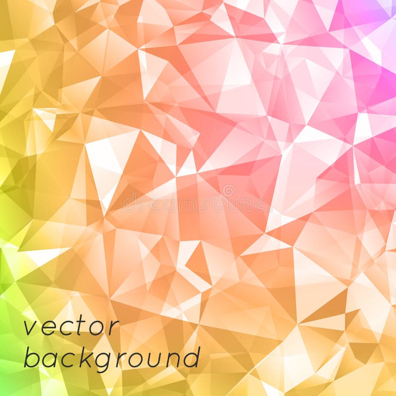 Abstract Triangular Background. Modern Universal Background. Bright ...