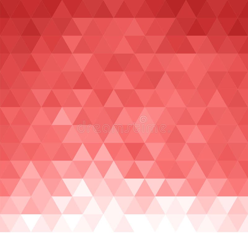 Red triangles 1 stock vector. Illustration of bright - 166227073