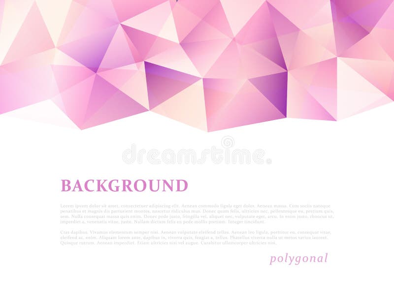 Abstract triangular banner stock vector. Illustration of cool - 128508233