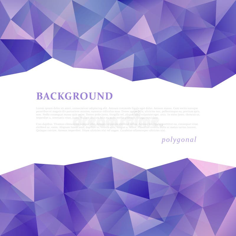 Abstract triangular banner stock illustration. Illustration of digital ...