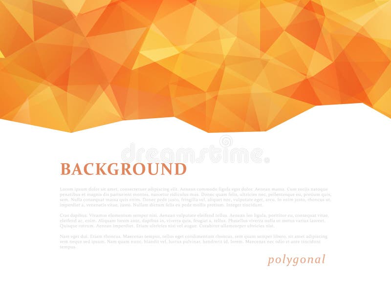 Abstract triangular banner stock vector. Illustration of cover - 123492762