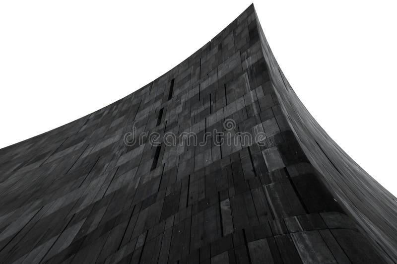 Abstract Triangular Building Stock Photo - Image of structure, center ...