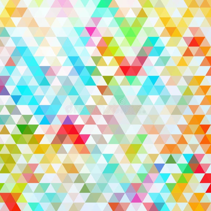 Abstract Triangular Color Background. Eps 10 Stock Illustration ...
