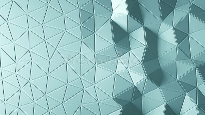 Abstract Triangular Crystalline Background Animation. 4K Stock Video ...