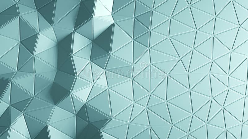 Abstract Triangular Crystalline Background Animation. 4K Stock Video ...