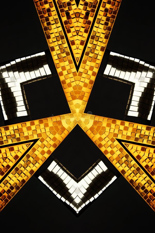 Abstract triangular design stock illustration. Illustration of ...