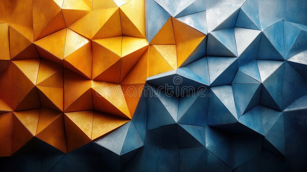 Abstract Triangular Gradient Shapes Background for Website and Print ...