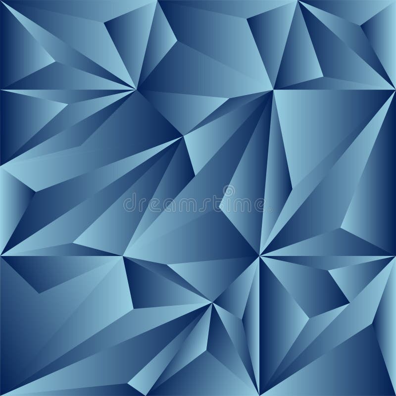 Abstract Triangular Polygonal Facet 3d Background Pattern Artwork Stock ...