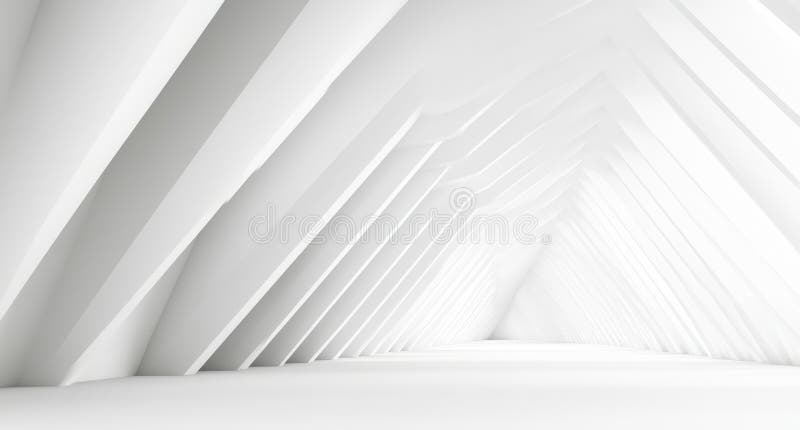 An Abstract Triangular Spaceship S Corridor is Visualized As a ...