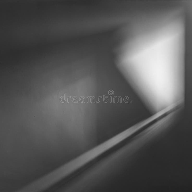 An Abstract Triangular Window from Which Light Rays Go Diagonally Stock ...