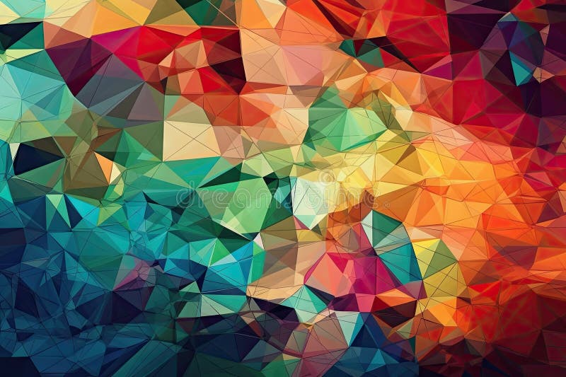 Abstract Triangulated Background for Web Design and Landing Pages ...