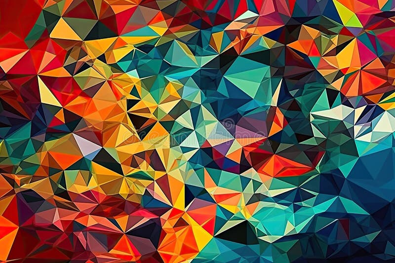 Abstract Triangulated Background for Web Design and Landing Pages ...