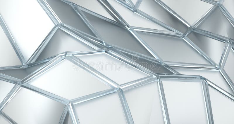 Abstract Triangulated Low Poly Surface Stock Illustration ...