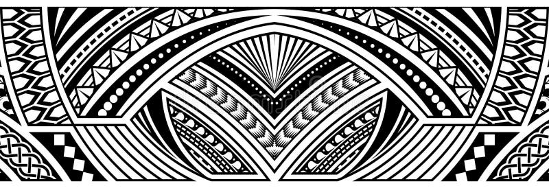 Samoan Tribal Border Design