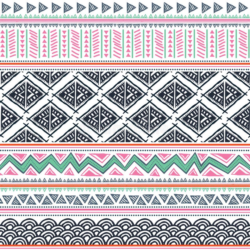 Abstract tribal pattern stock vector. Illustration of invitation - 31157643