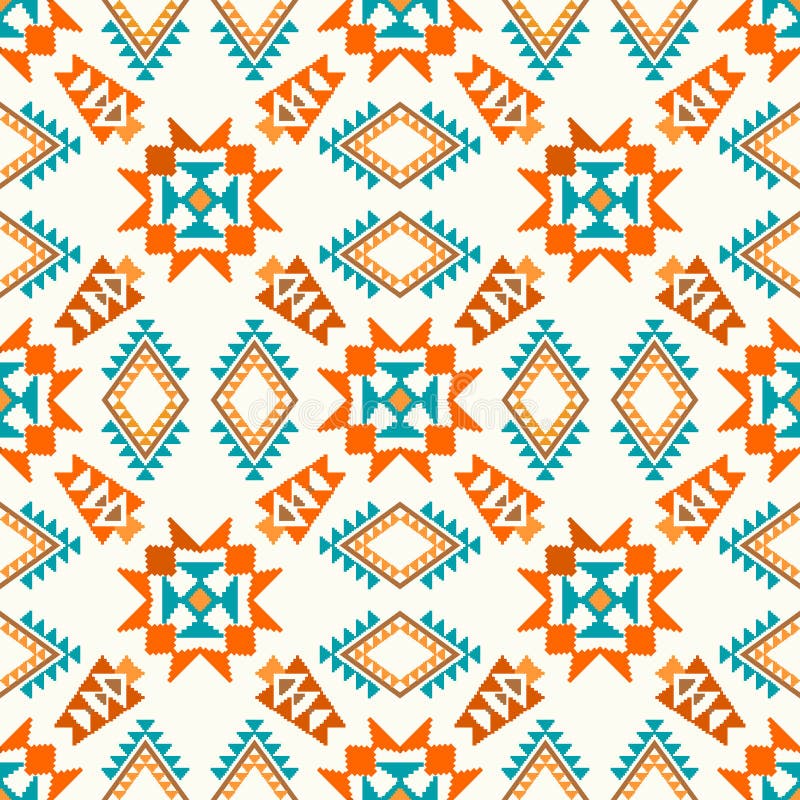 Tribal Geometric Striped Pattern Stock Vector - Illustration of culture ...