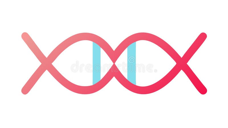 Abstract Triple Helix Icon, Science Genetics Symbol, Vector Design ...