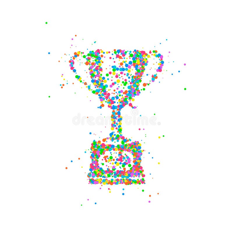 Abstract trophy cup stock vector. Illustration of honor - 95216866