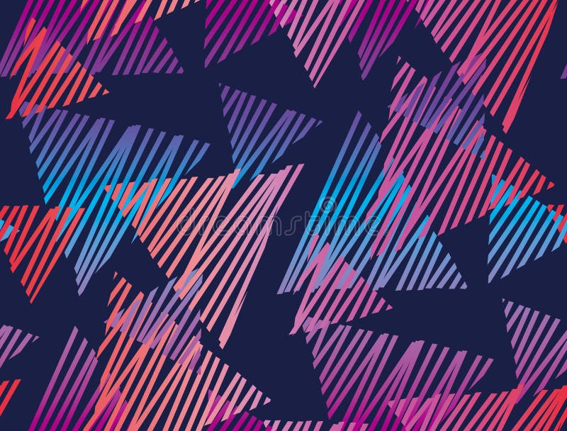 Tropical Night Foliage in Very Peri Color of the 2022 Year Stock Vector ...