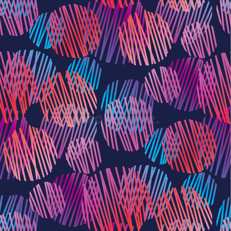 Tropical Night Foliage in Very Peri Color of the 2022 Year Stock Vector ...