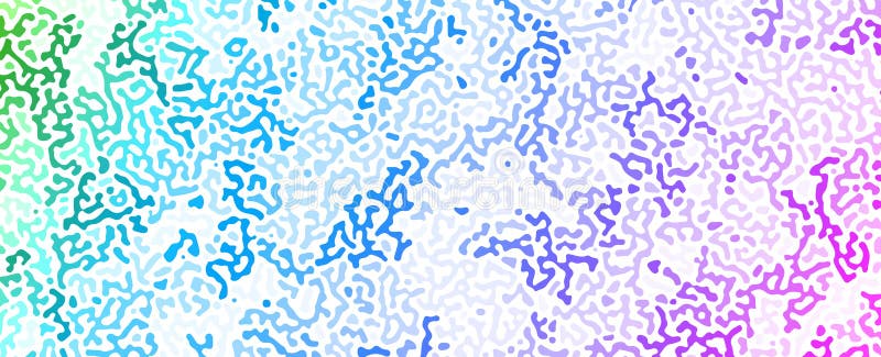 Abstract Tropical Coral Reef. Reaction Diffusion Psychedelic Pattern ...