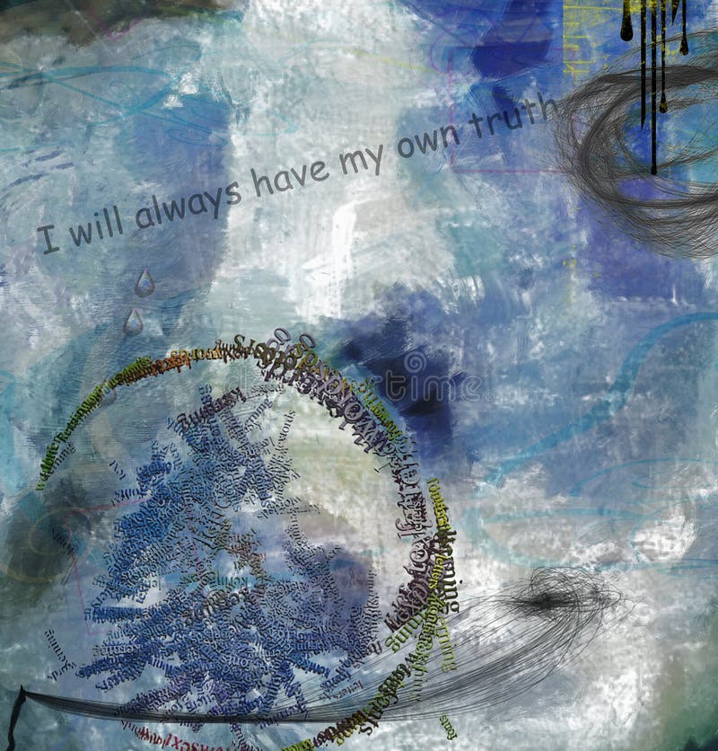 Abstract truth stock illustration. Illustration of english - 161687445