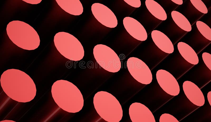 Abstract Tube Background Rendered Stock Illustration - Illustration of ...