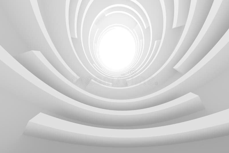 Abstract Tunnel Background stock illustration. Illustration of city ...