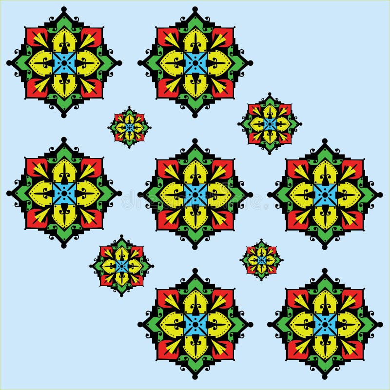 Abstract Turkish Colored Pattern for Wallpaper , Background ...