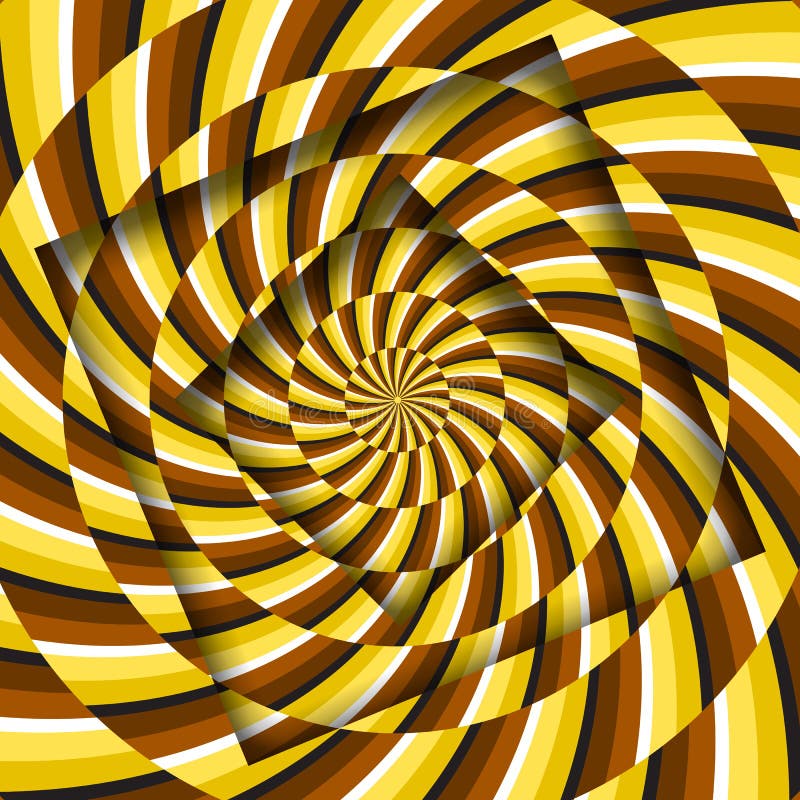 Moving Optical Illusion Spiral Stock Illustrations – 531 Moving Optical ...