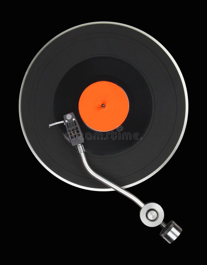 Abstract turntable stock photo. Image of black, record - 91381806