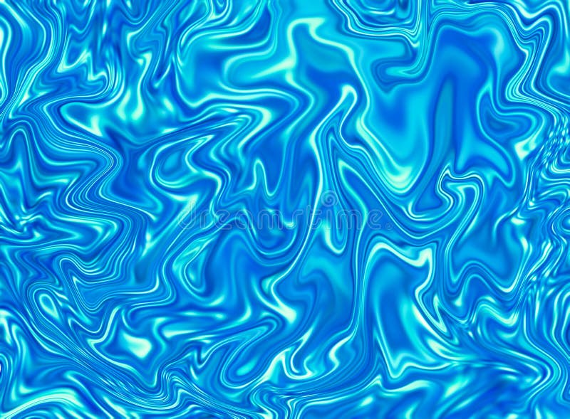 Abstract Turquoise Blue Background with Marbling Effect. Marble or Mesh ...