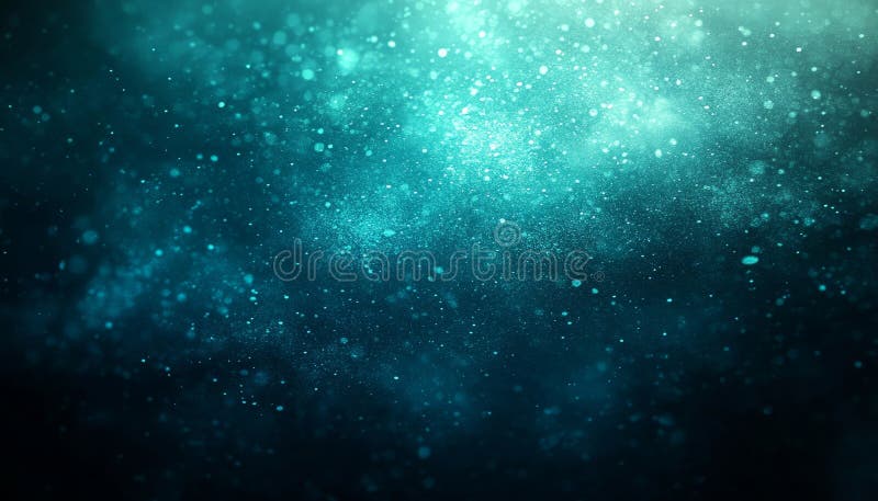 Abstract Turquoise Blue Green Background with Delicate Bokeh Effect ...