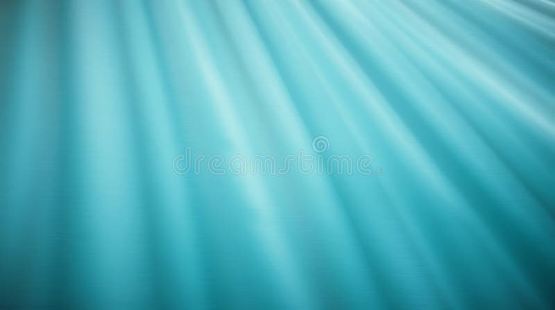 Abstract Turquoise Light Rays Glowing with Soft Focus Effect Stock ...