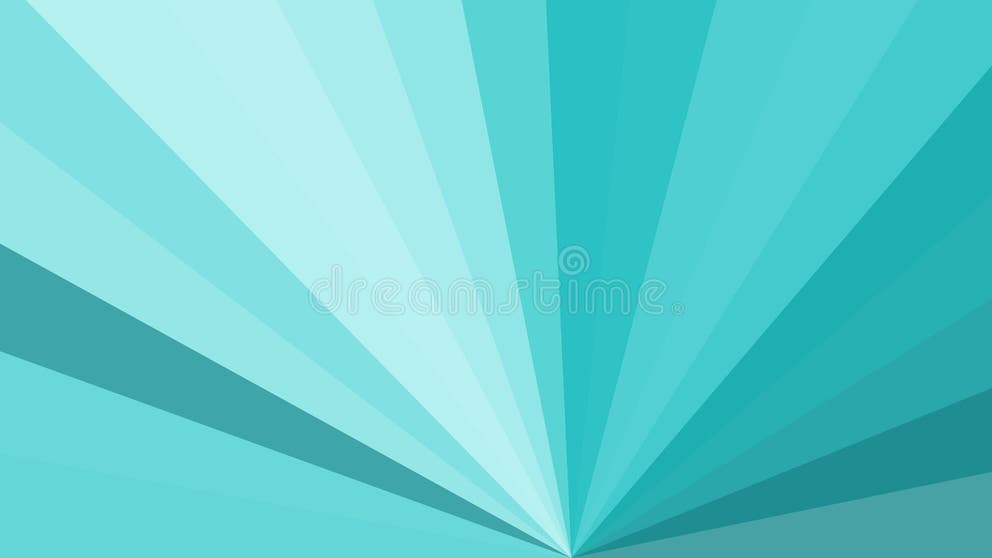 Abstract Turquoise Rays Background Stock Vector - Illustration of ...