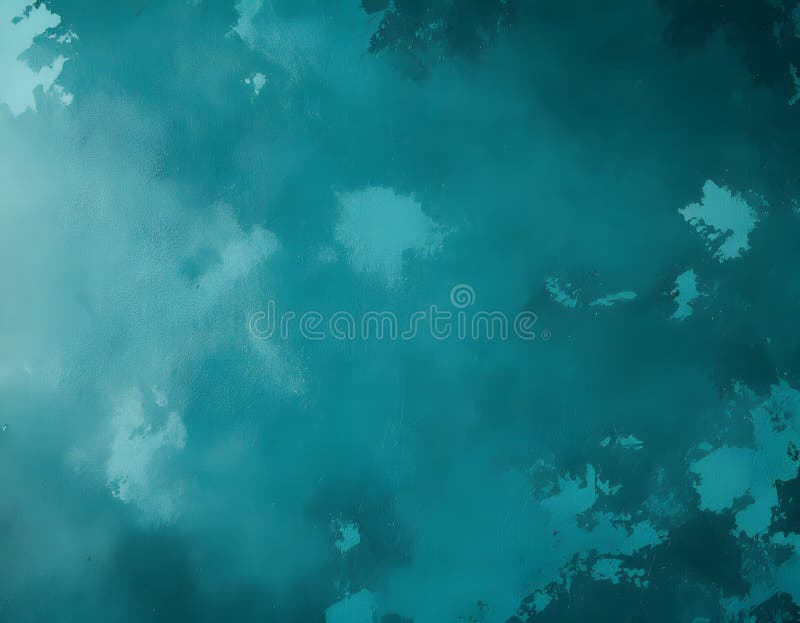 Abstract Turquoise Texture Background with Cloud-like Formations for ...